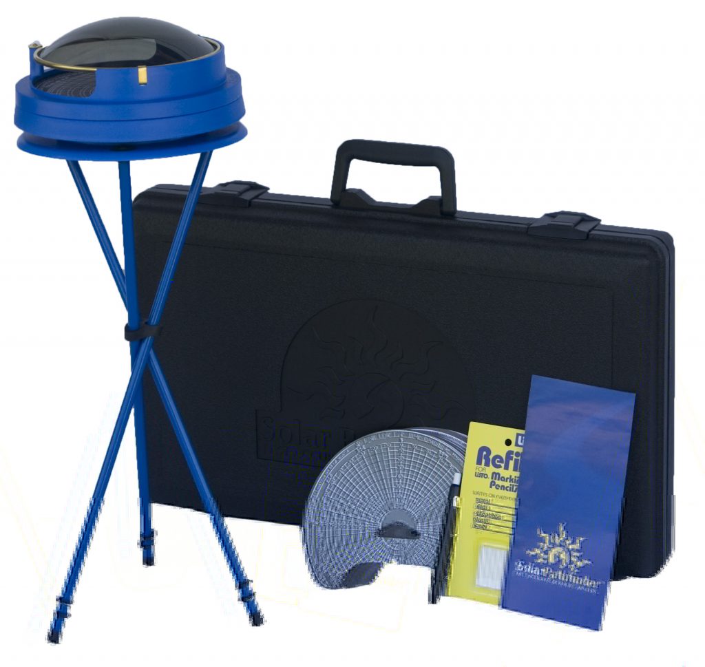 Solar Pathfinder with Case and Tripod – Solar Panel Installation ...